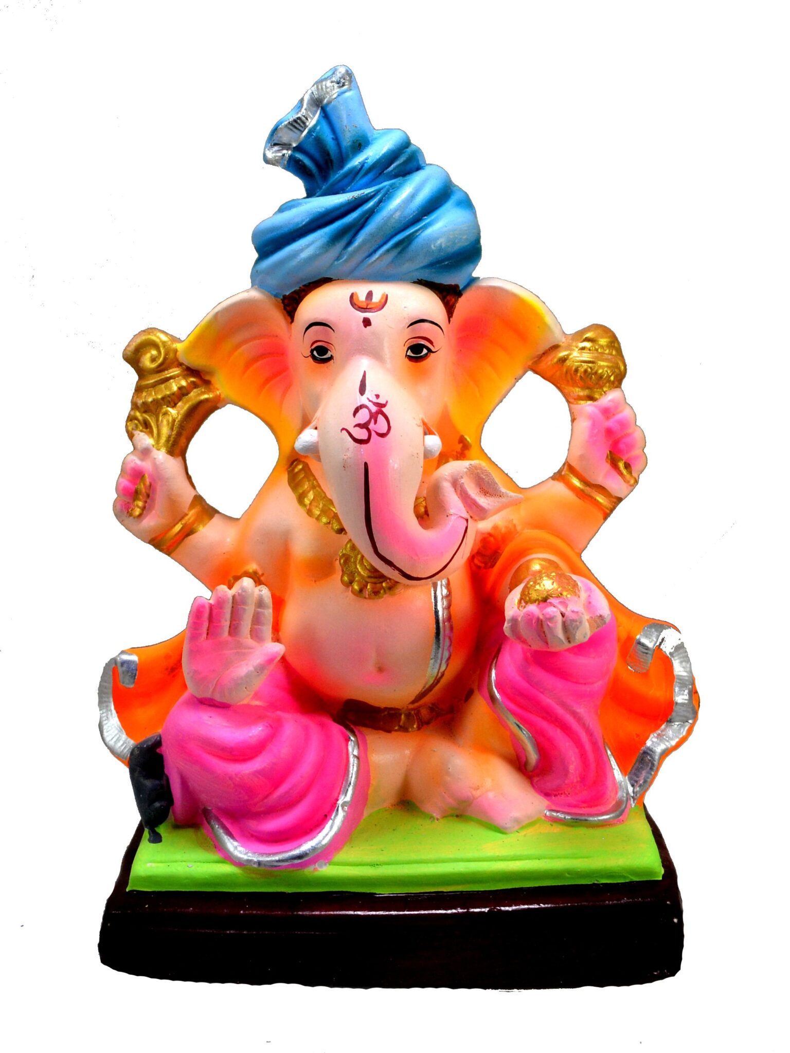 Eco Friendly Clay Ganpati Idol Mud Ganesha for Home Visarjan - Eco ...